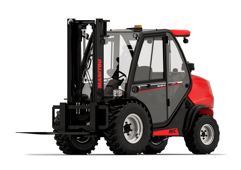 Chariot élévateur tout-terrain compact 2T5 MANITOU MC 25 • Actiman
